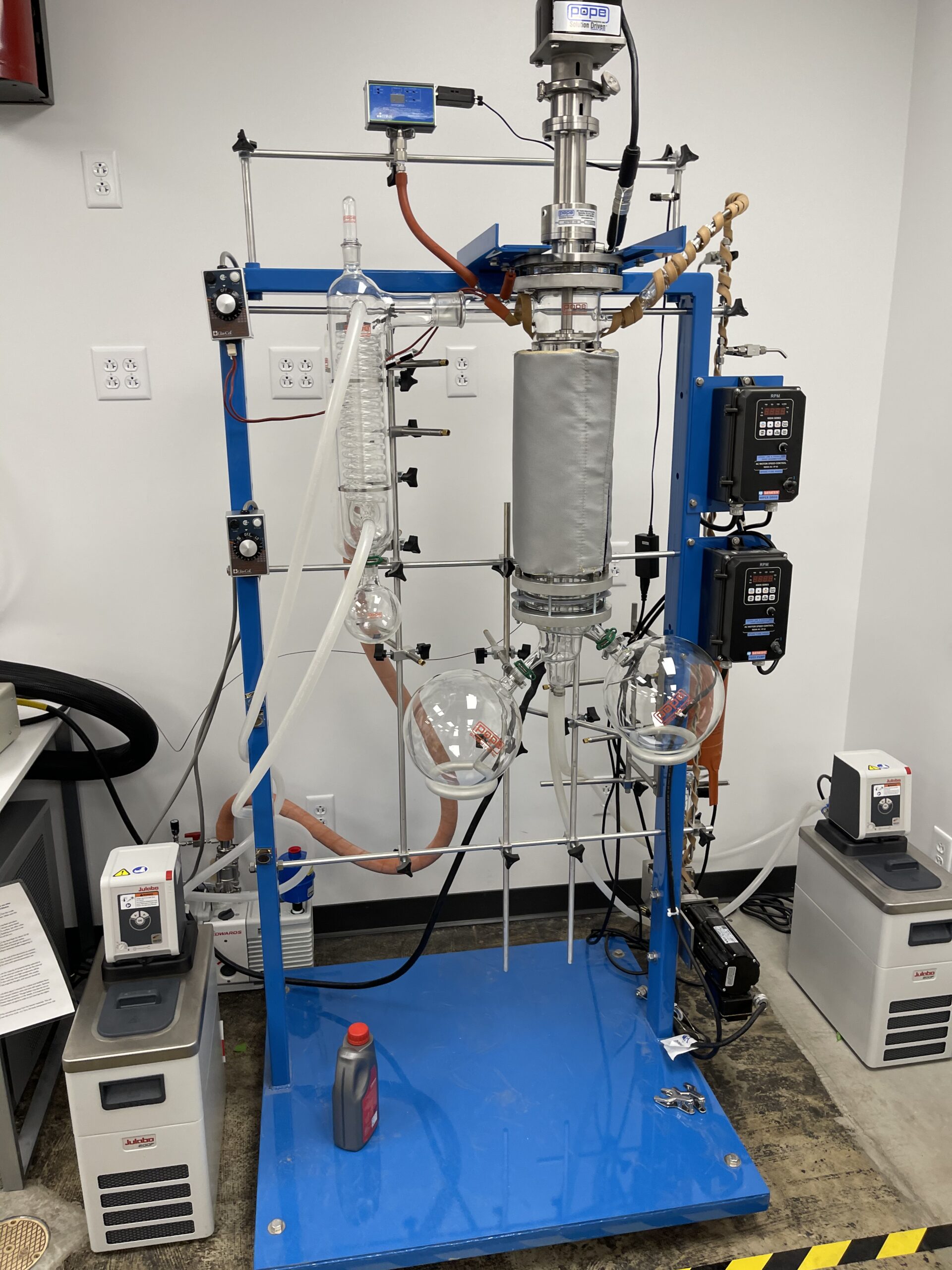 Ethanol Extraction Lab Install – Royal Extract Machines